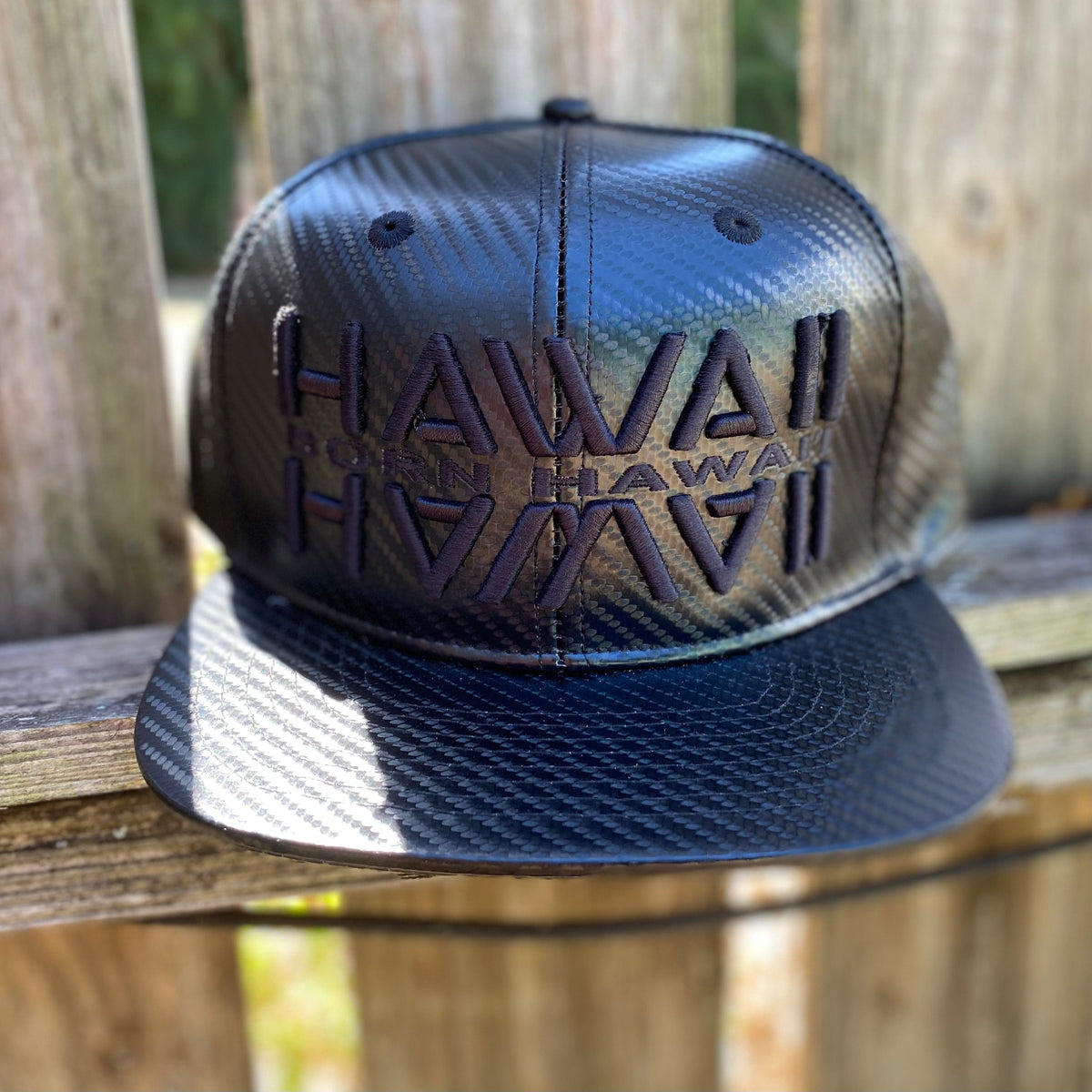 BLACK BLACK CARBON HAT – Born Hawaii